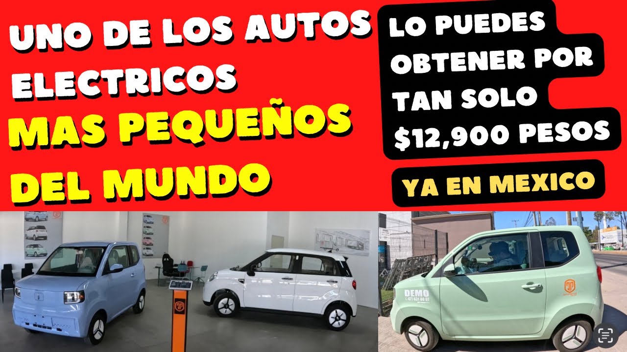 Uno de los Autos Chinos mas Pequeños del Mundo 100% Eléctrico en Leon ...