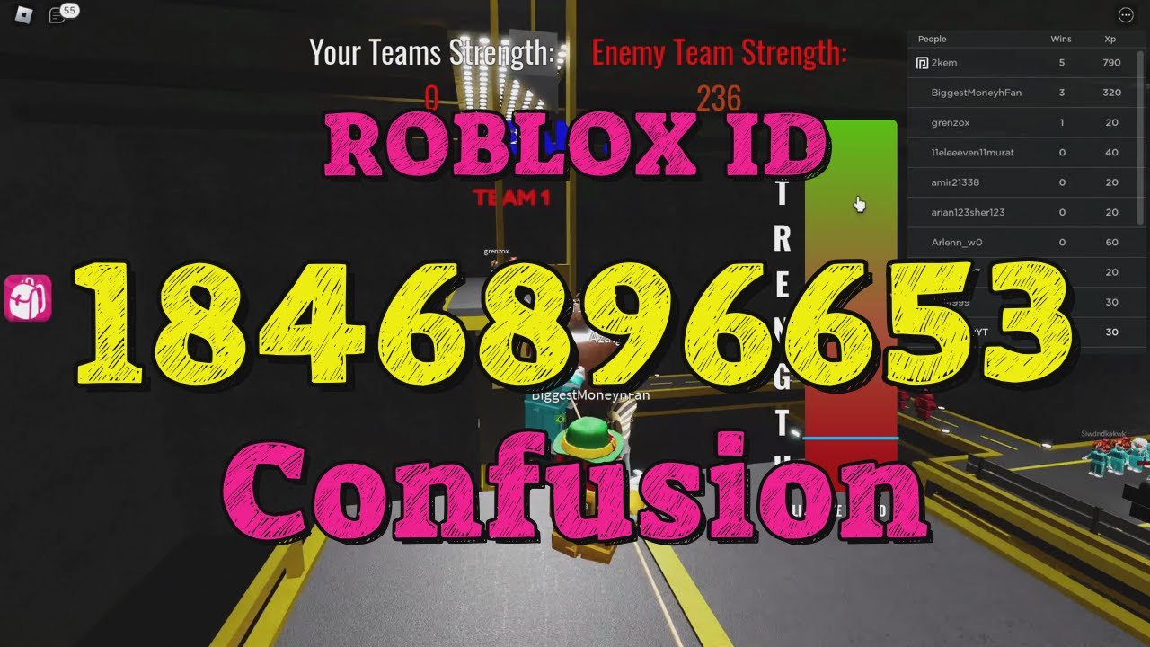 CONFUSION Roblox Song Codes - YouTube