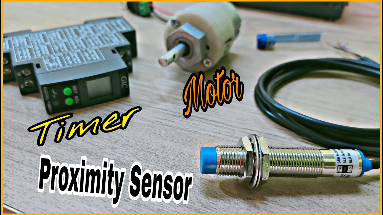 Proximity Sensor Connection With Timer How To 🤔 Connect Proximity Sensor With Relay