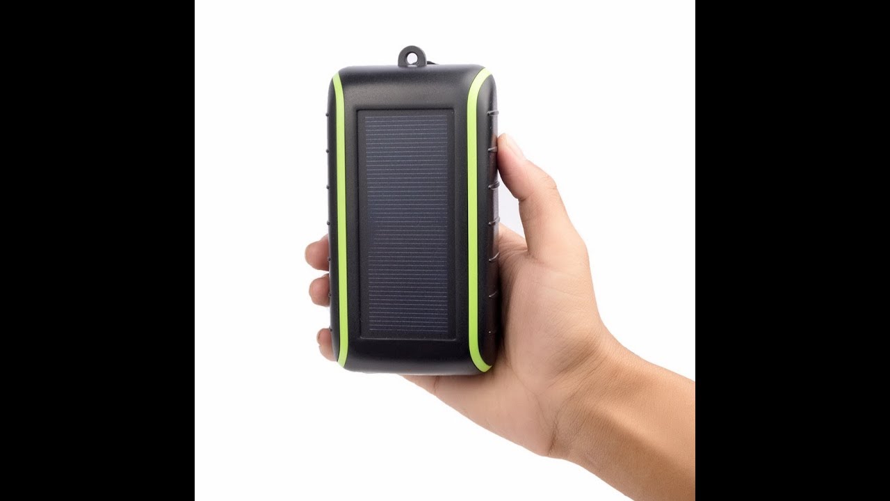 3-in-1 Solar Power Bank, Hand-Crank Power Generator & Flashlight ...