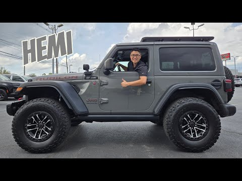 SOLD --- There's a HEMI in this 2-door Jeep Wrangler?