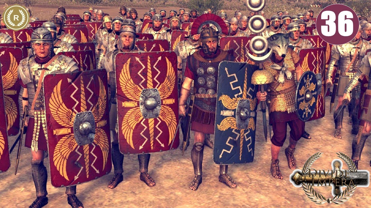 HUBRIS IS THE TRUE ENEMY! Total War: Rome 2 Divide Et Impera Roman Campaign 2.0 #36 - YouTube