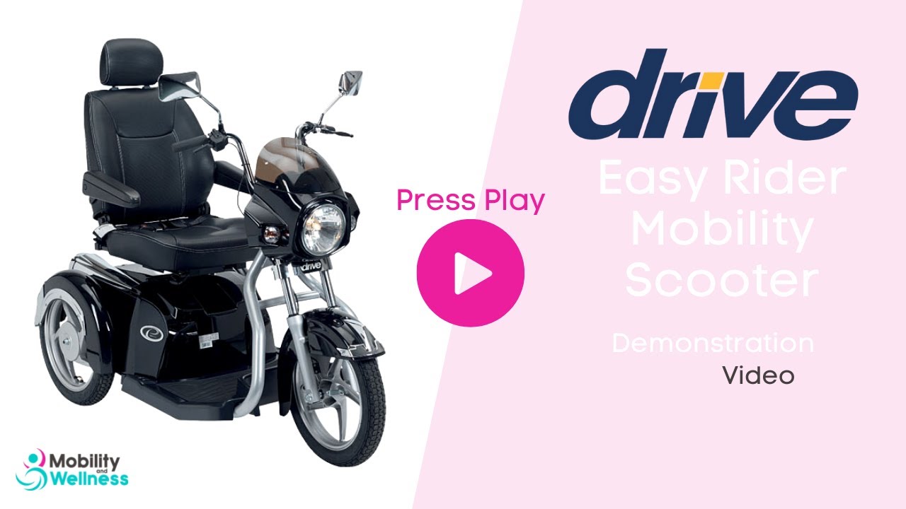 Drive Easy Rider Mobility Scooter - Demonstration Video - YouTube