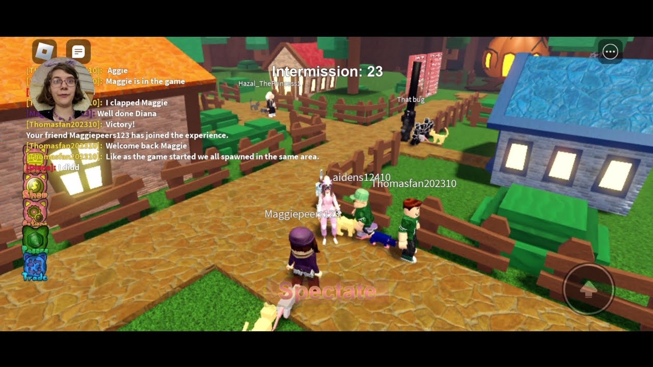 Diana play Cat Attack in roblox, with Thomas, Aiden & Maggie - YouTube
