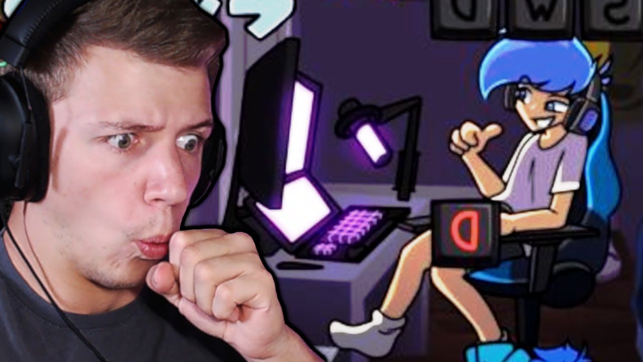 Gegen einen anderen GAMER ?! | Friday Night Funkin' - YouTube