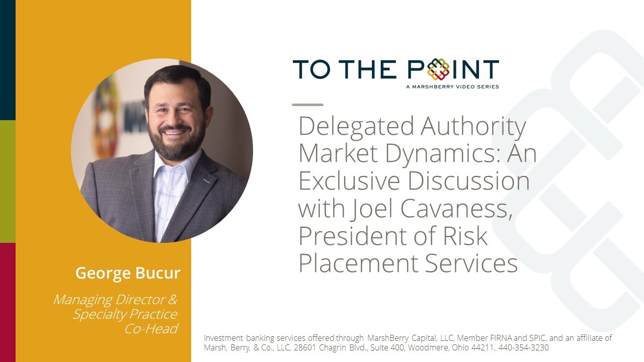 Delegated Authority Market: An Exclusive Discussion with Joel Cavaness ...
