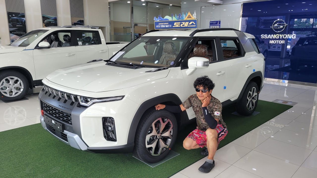 토레스 T7 그랜드화이트 18인치휠~ - YouTube