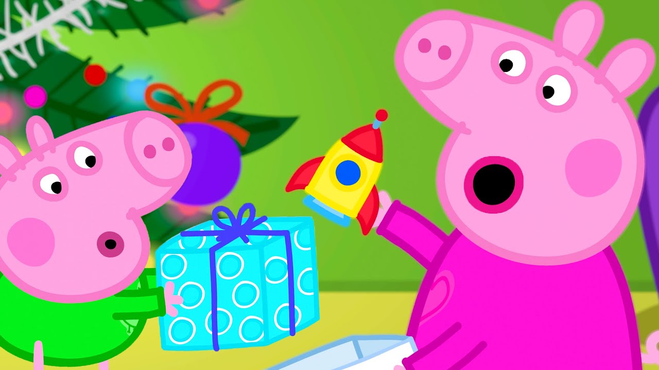Santa Delivers the Christmas Presents 🤩 Best of Peppa Pig 🐷 Cartoons ...
