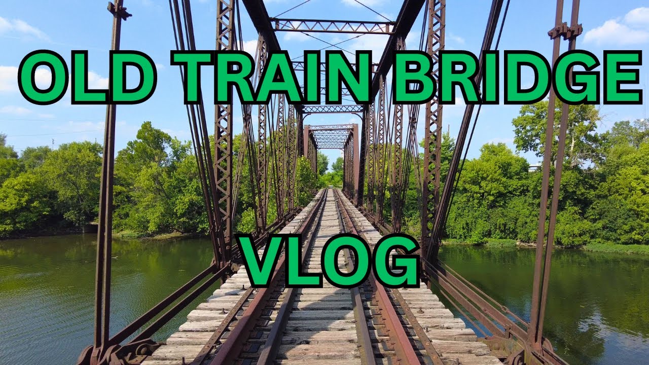 VLOG | Old Train Bridge | #indy #southafricanyoutuber #trainbridge #whiteriver - YouTube