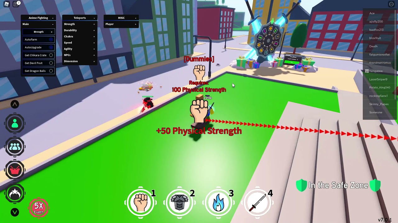 Roblox Anime Fighting Simulator Script | Auto Farm - YouTube