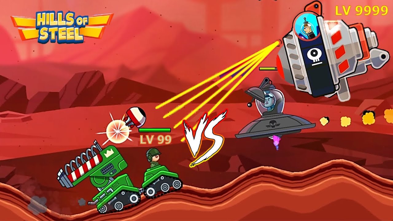 Game Xe Tăng Tank Mới Thất Bại Trước Boss Bay Siêu Khỏe Hills Of
