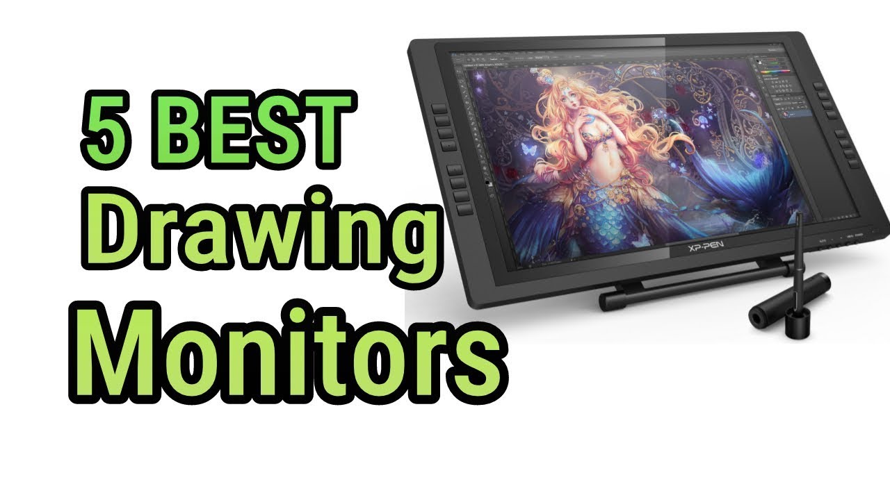 5 Best Drawing Monitors 2020 - YouTube