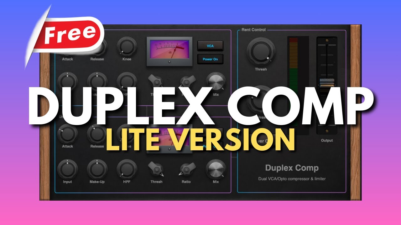 This genius Plugin will Change Your Sound Quality | Duplex Comp Lite BY ViatorDSP - YouTube