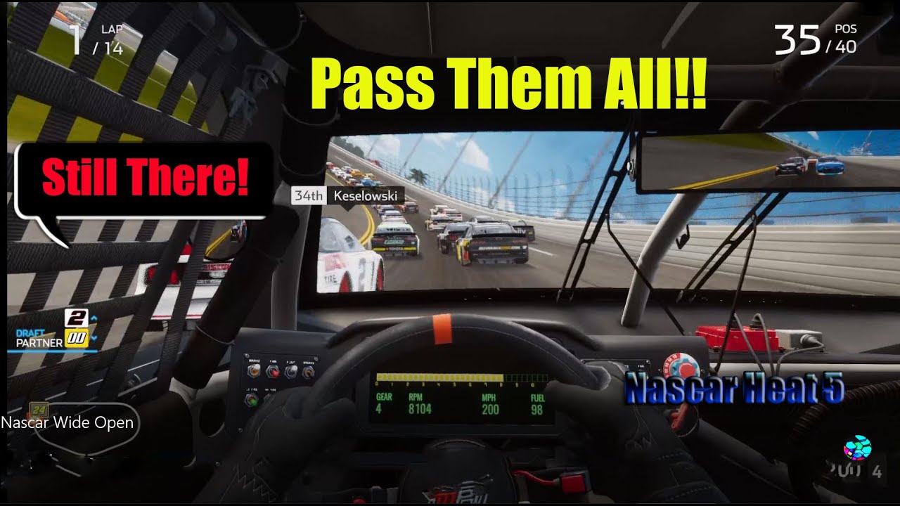 Nascar Wide Open!! - YouTube