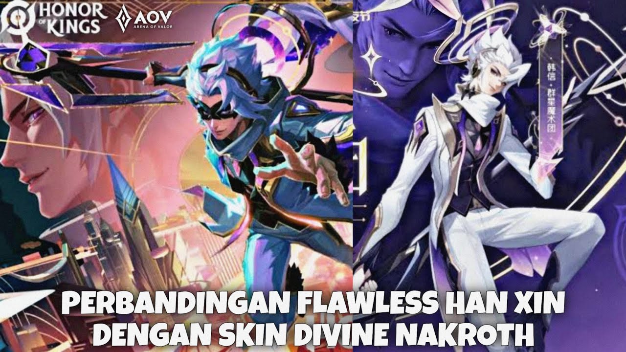 Han Xin vs Nakroth - HoK x AoV - YouTube