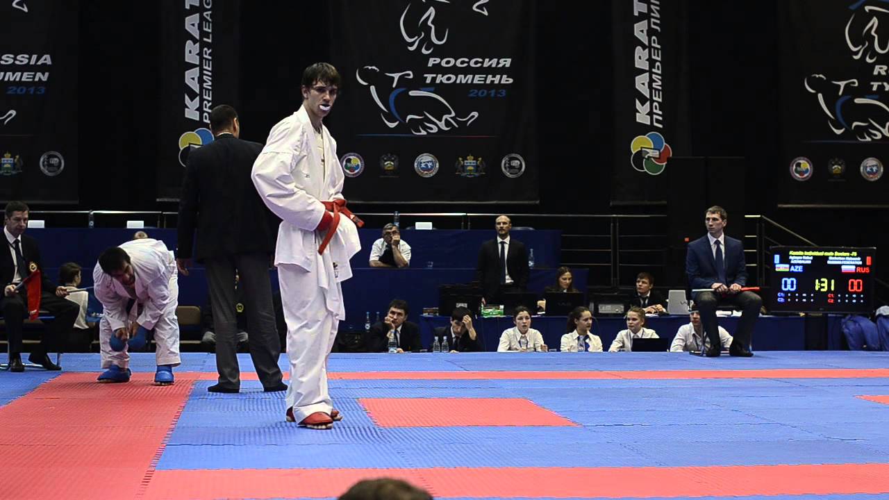 Shcherban Aleksandr (RUS) - Aghayev Rafael (AZE). Karate1. Tyumen ...