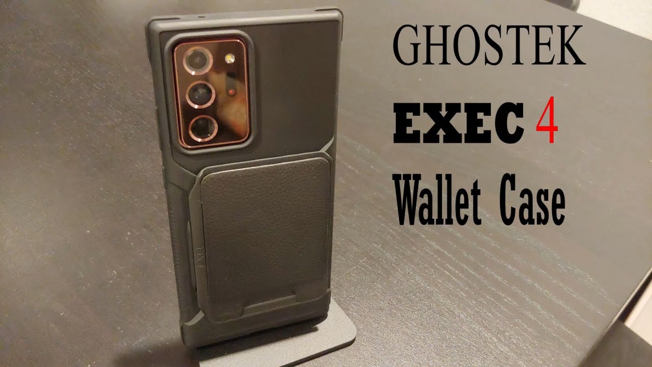 GHOSTEK EXEC 4: Samsung Note 20 Ultra Wallet Case - YouTube