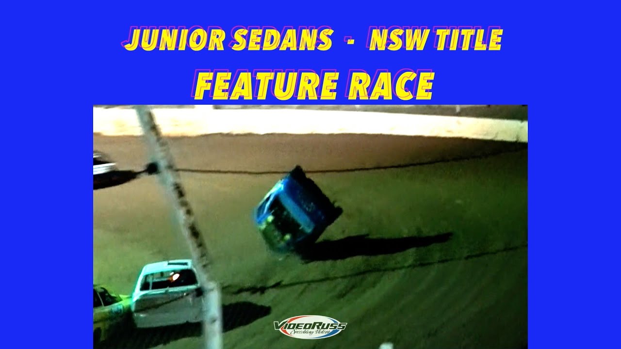 Speedway Junior Sedan NSW Title Feature Race Goulburn Speedway - YouTube