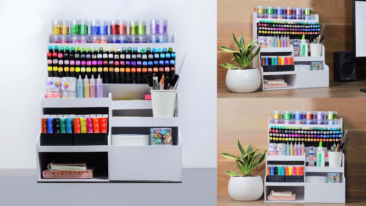 D.I.Y PEN HOLDER | USING FOAM BOARD - YouTube