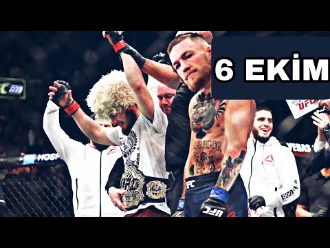 6 EKİM - EN BÜYÜK KAVGA OLACAK • UFC • CONOR VS HABİB • 229