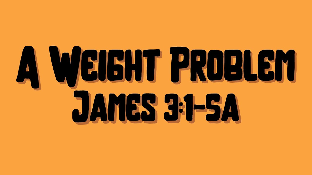 A Weight Problem - YouTube