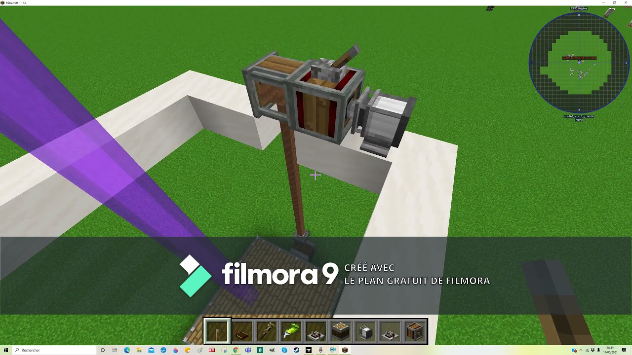 tuto ascenseur minecraft mod create - YouTube