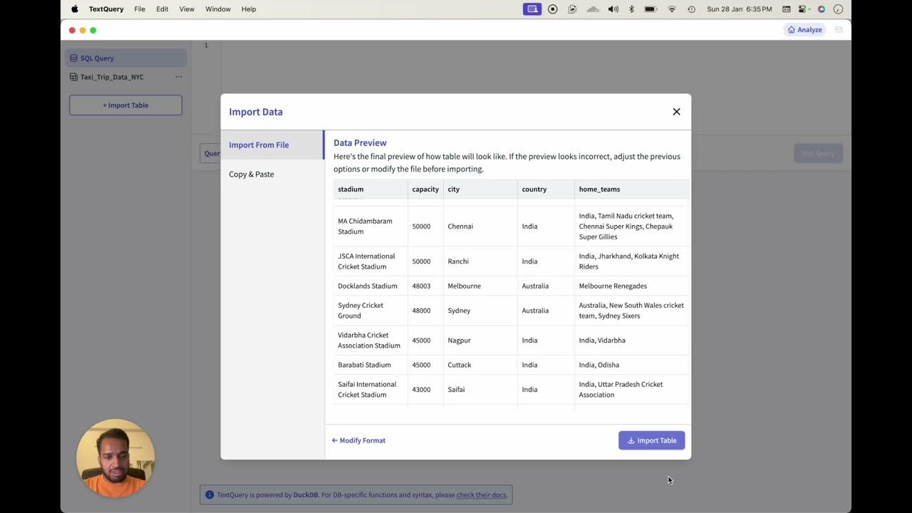 TextQuery: Mac App to Analyze CSV Data - YouTube