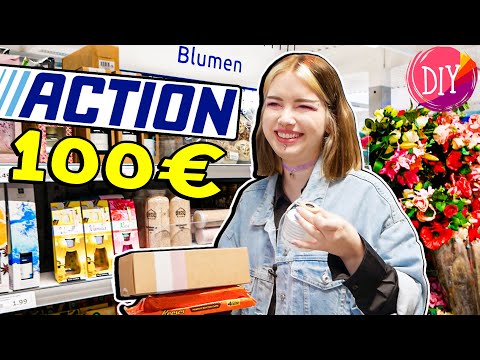 100€ vs 10€ vs 1€ | KRASSE HAULS bei ACTION | Kathi vs Katja vs Eva