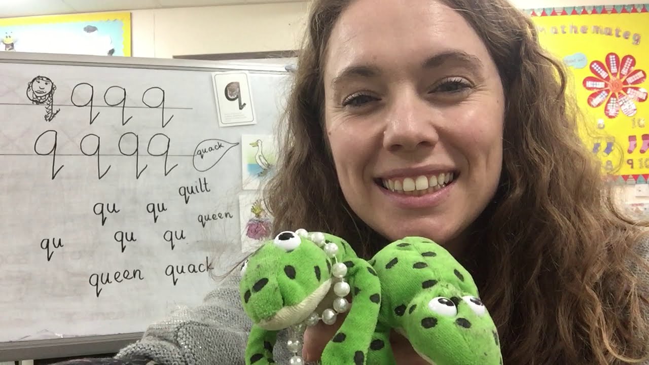 Introducing 'q' and reading cvc words - YouTube