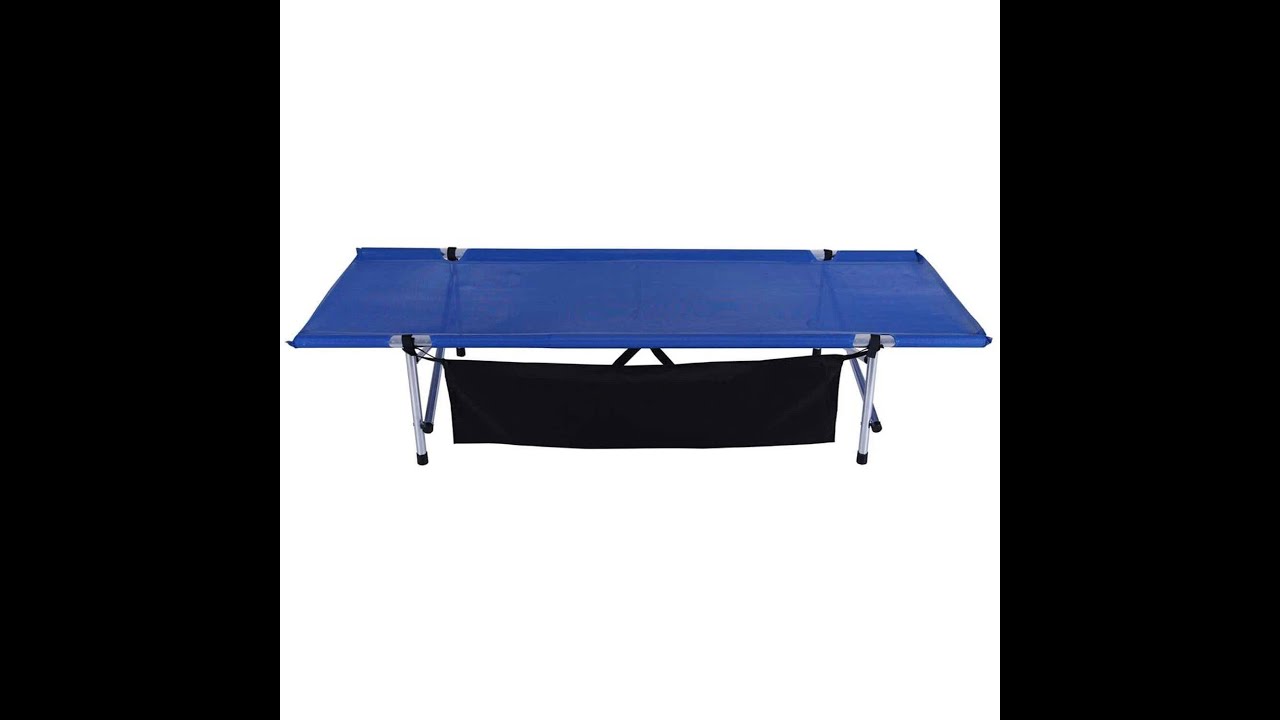 VLOG 19, Blue Mesh Roll a Cot from Camp time. - YouTube