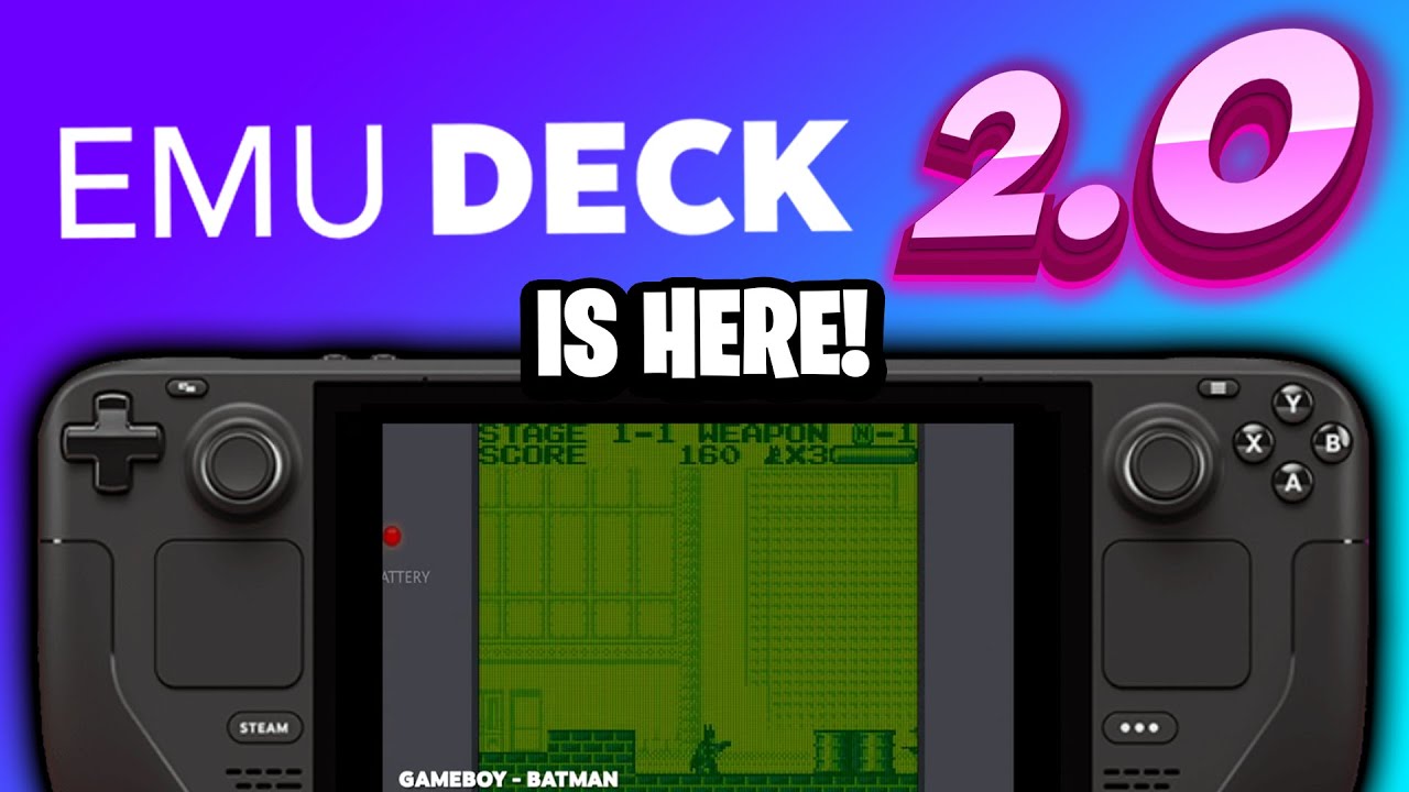 EmuDeck 2.0 is finally here! NEW GUI - Emulation on Steam Deck is ...