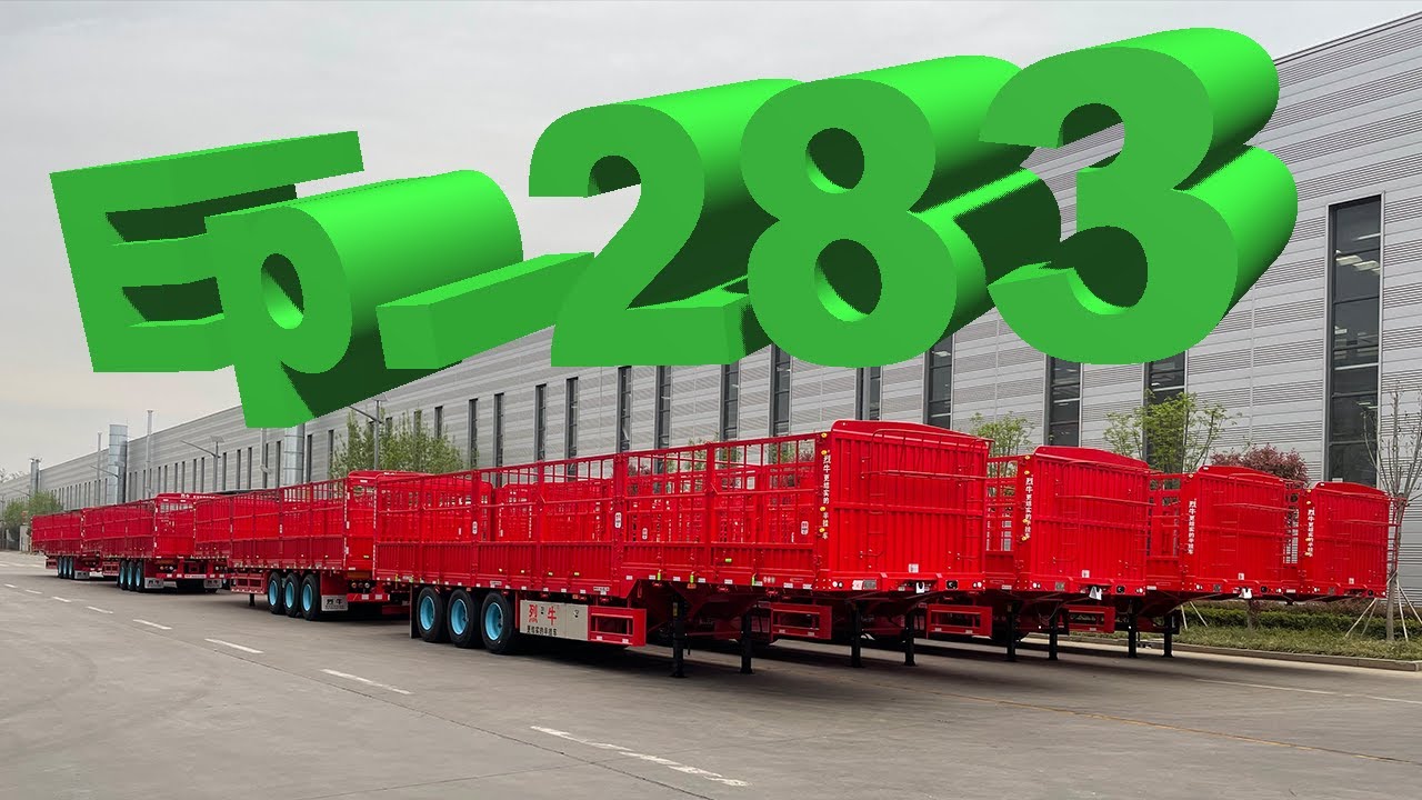 P283 Mass Quantity Loose Cargo Fence Semi Trailer STAR TRAILER Made For ...