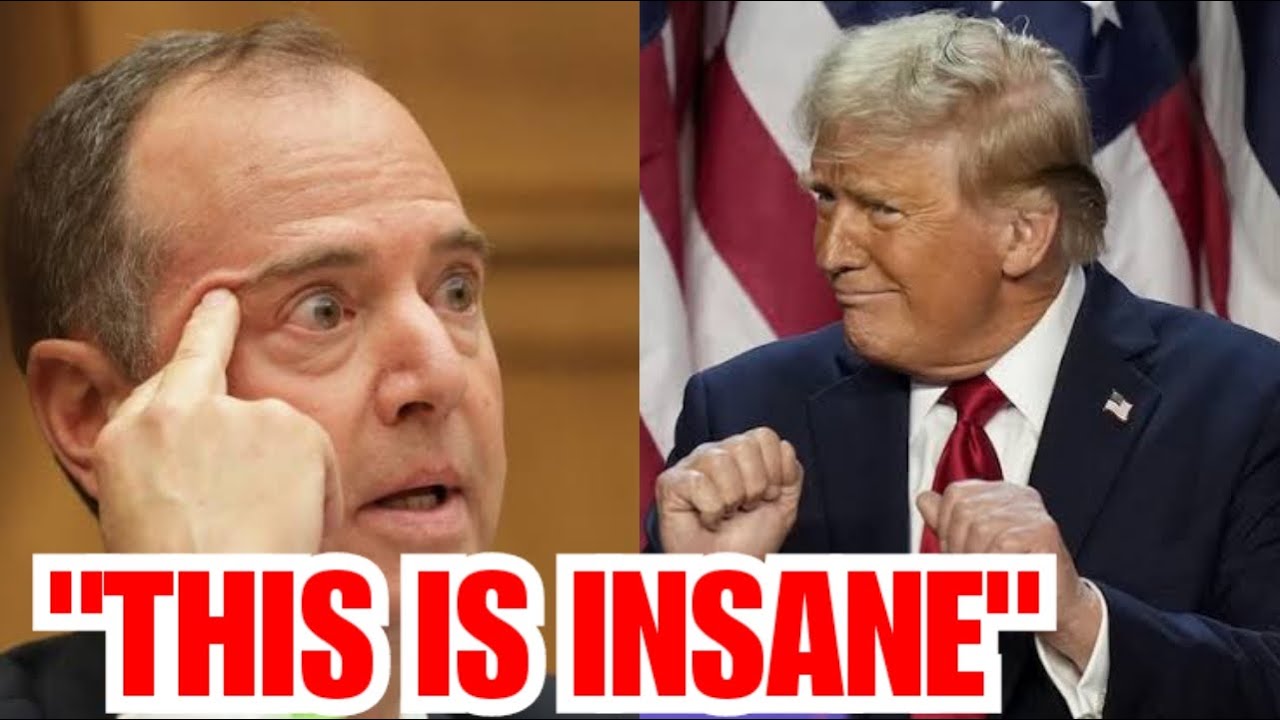 "WHAT HAPPENED TO YOU" Pres. Trump MOCKS Adam Schiff To his FACE DURING ...