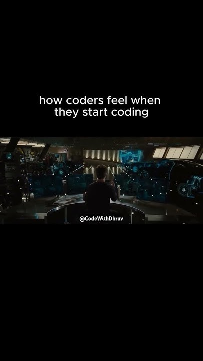 Ironman hi inspiration hai 👏👏 #codewithdhruv #funny #coderslife #fluttercourse #memes # ...