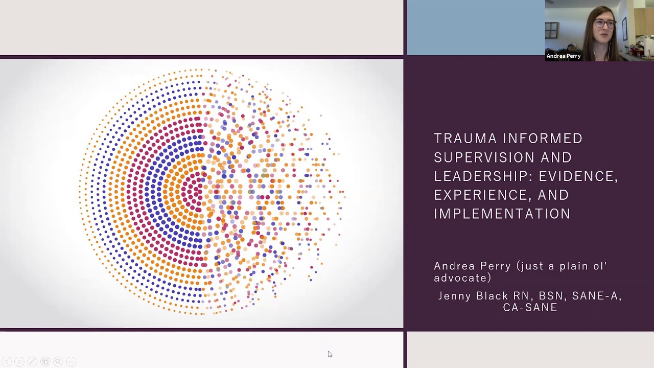Trauma-Informed Supervision and Leadership: Evidence, Experience, and ...