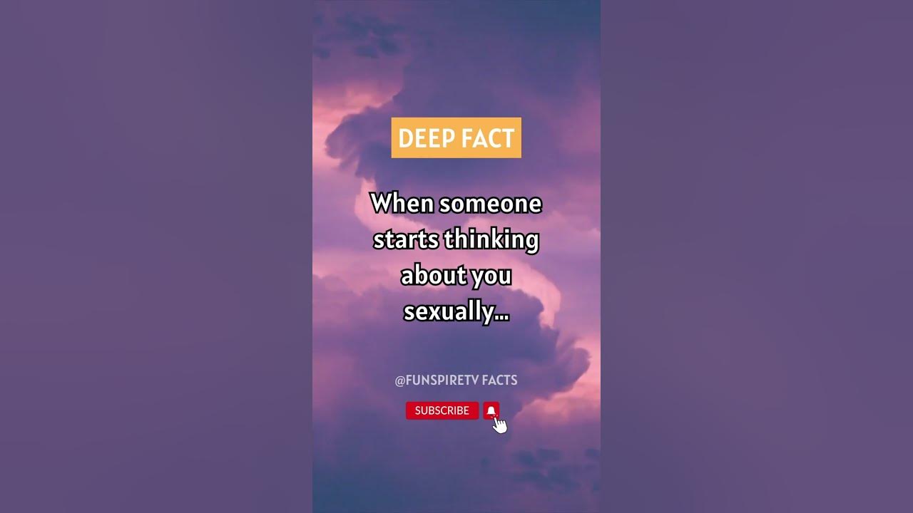 When Someone Starts Thinking About You Sexually… Shorts