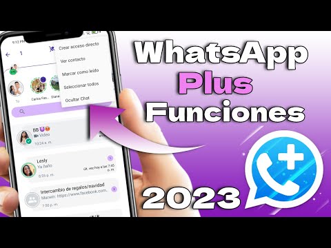 Funciones del WhatsApp Plus 2023 🚀 Tutorial Completo 🔥