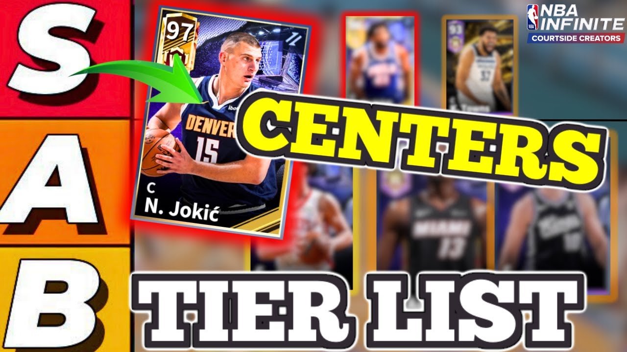 TIER LIST: CENTERS | NBA Infinite S3 - YouTube