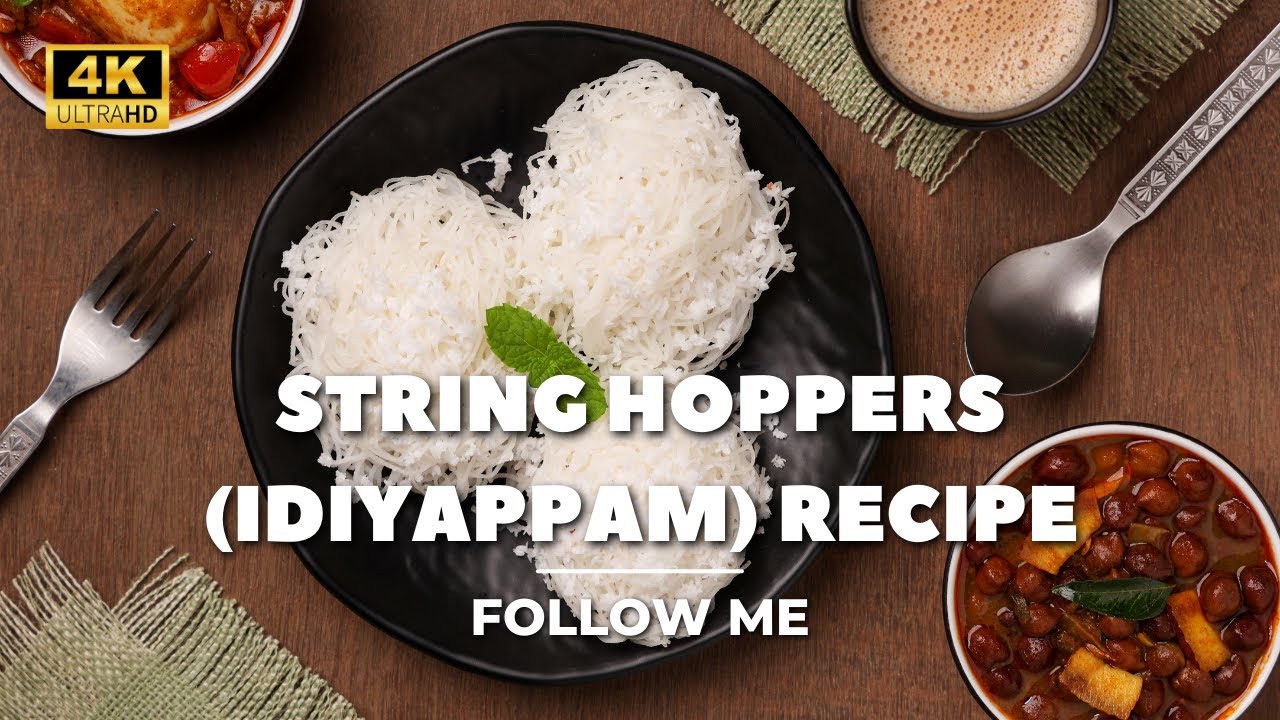 String Hoppers Idiyappam recipe #recipe #cooking #String #Hoppers # ...