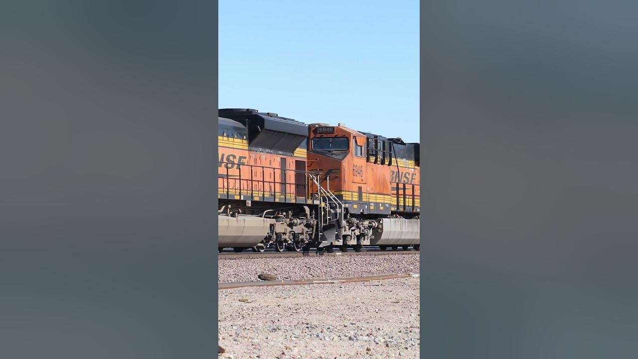 BNSF 7341 EB MANIFEST TRAIN MP 737 DAGGETT NEEDLES SUB 11-11-2023 #railfreight #railway# ...
