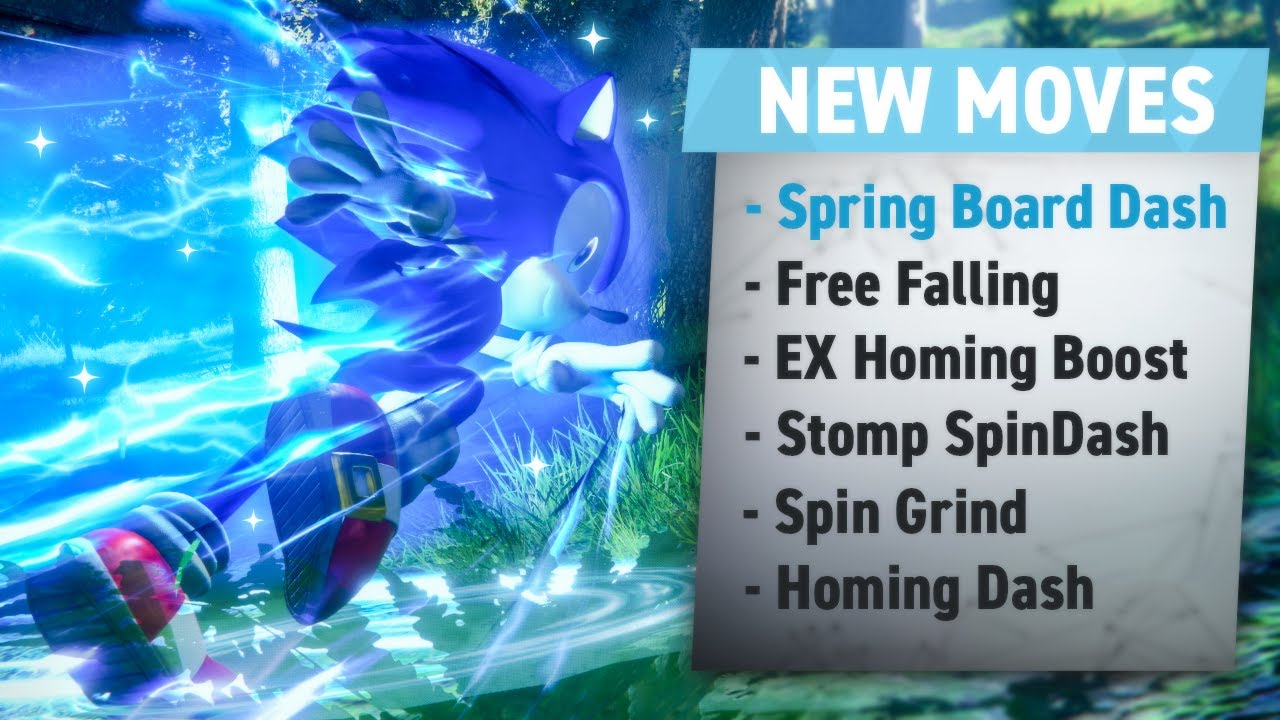 Sonic Frontiers: Sonic Moveset Expansion - YouTube