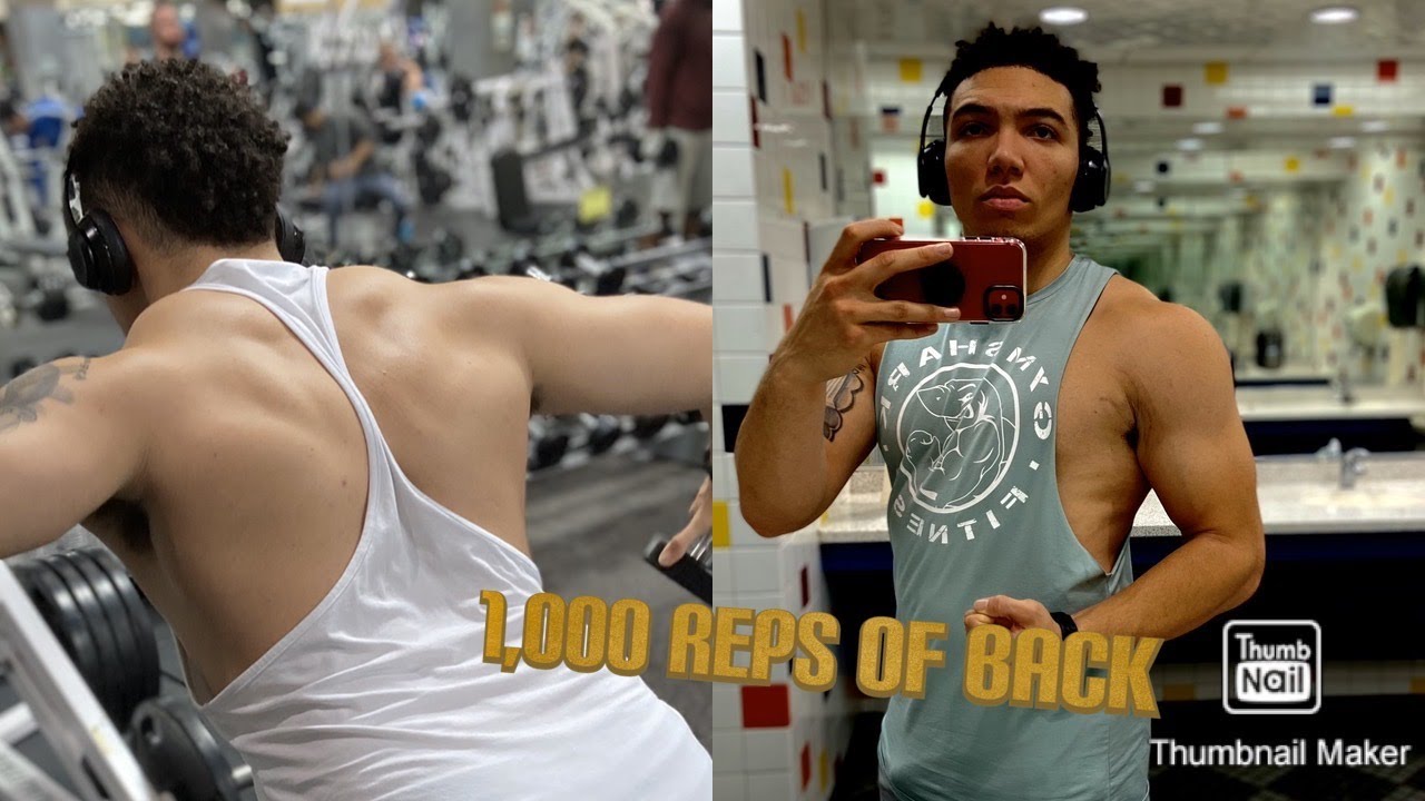 1,000 REP BACK WORKOUT | COBRA BACK - YouTube