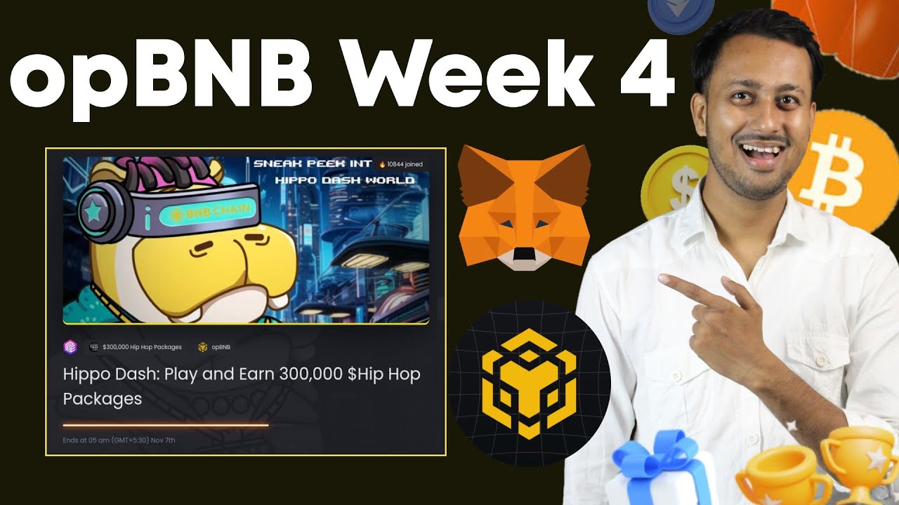 🔥opBNB Week4 Airdrop | 3,00,000 $HIPPO Token Reward | Today New Airdrop ...