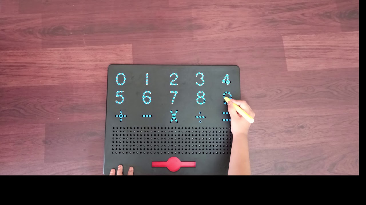 Magnet Tablet - Easy to Learn Numbers for Kids - YouTube