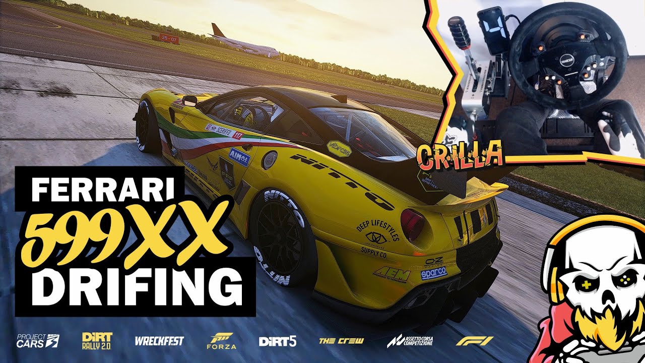 Ferrari 599XX Evo FD Drift Mod - Assetto Corsa Drift Mods - Steering ...