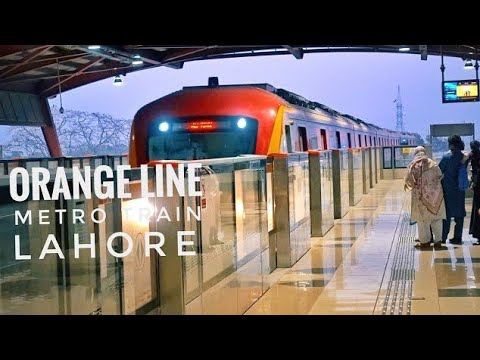 Orange Line Metro Train Lahore 2021 - Expedition Pakistan - YouTube