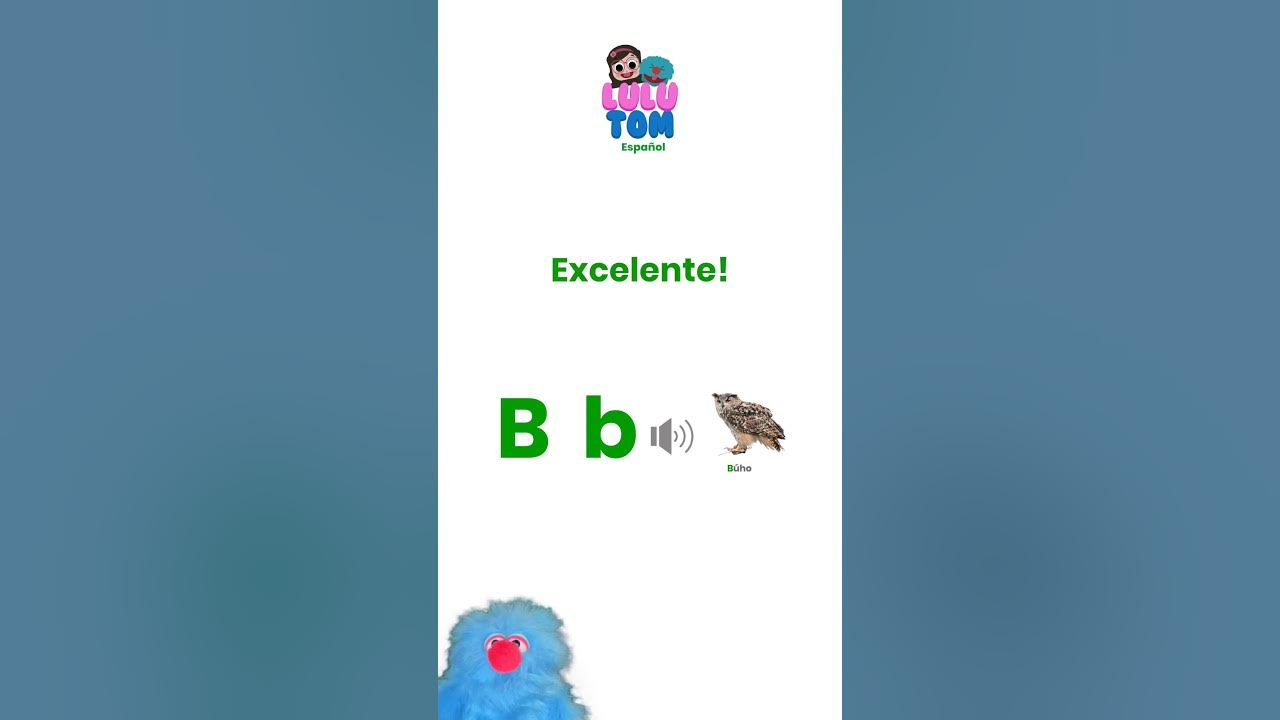 Letter B Spanish Alphabet. La letra B #spanishalphabet #lulutom # ...