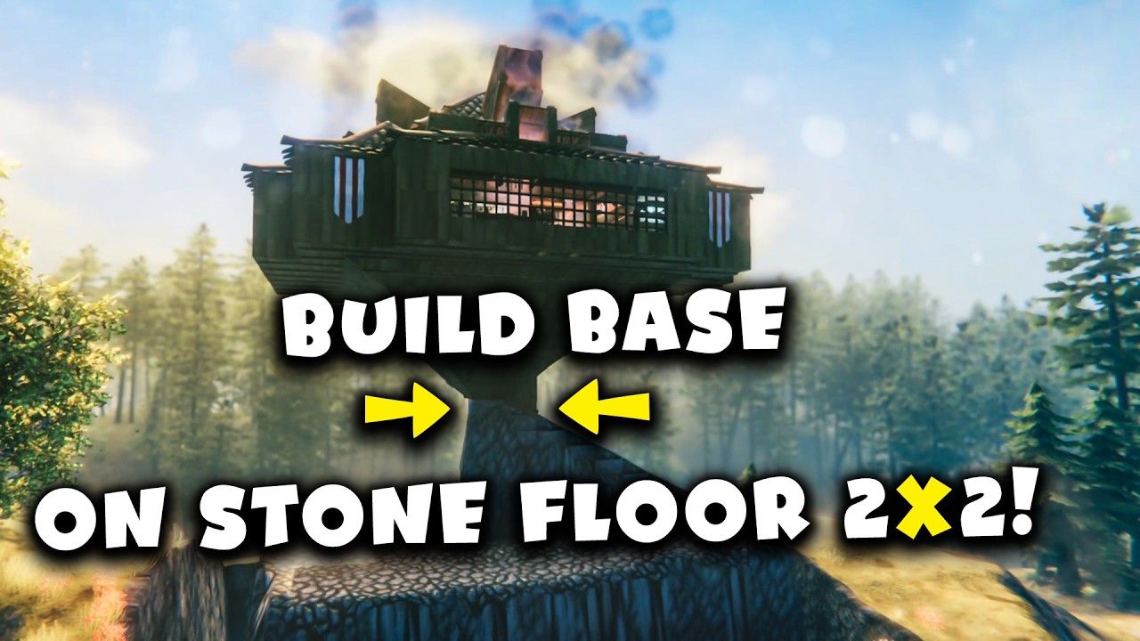 Build Base on Stone Floor 2x2! | Valheim - YouTube