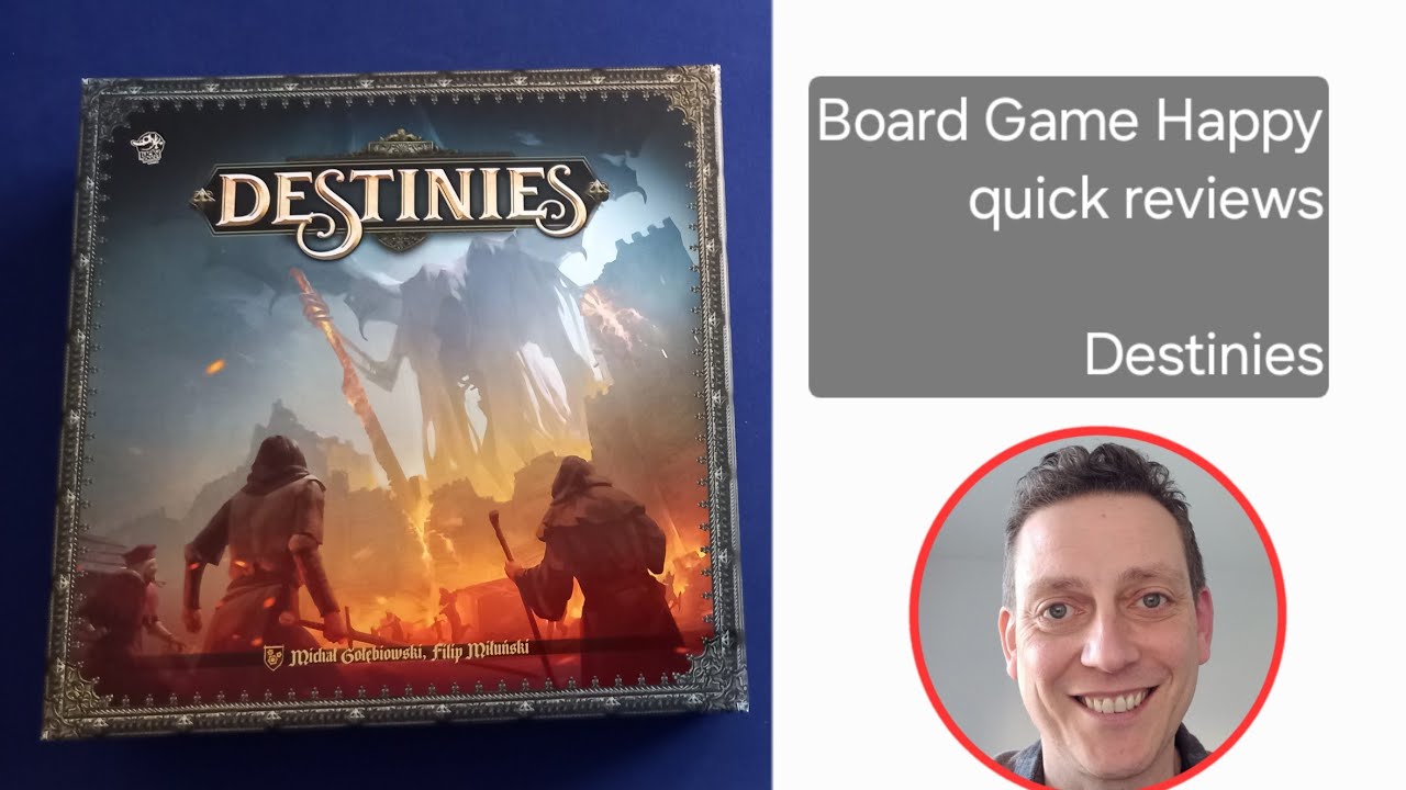 Destinies a quick review by Board Game Happy - YouTube