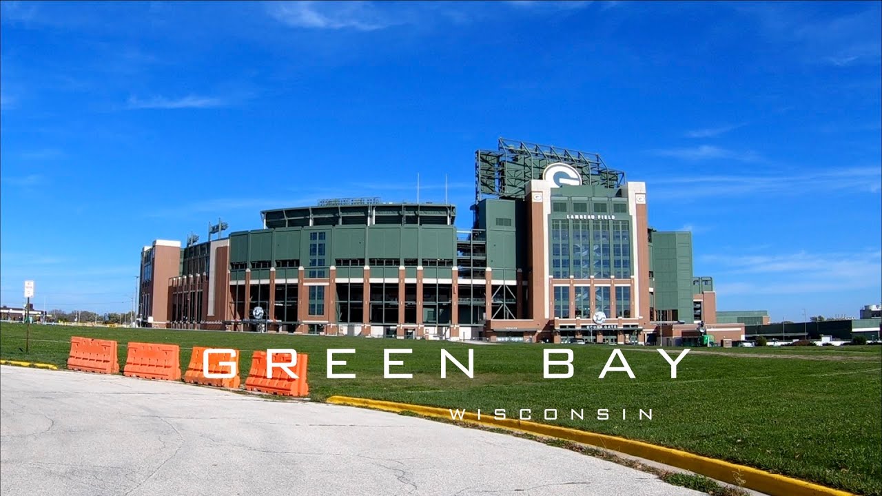 Driving Downtown Green Bay, Wisconsin - 4K City Street View Tour - YouTube